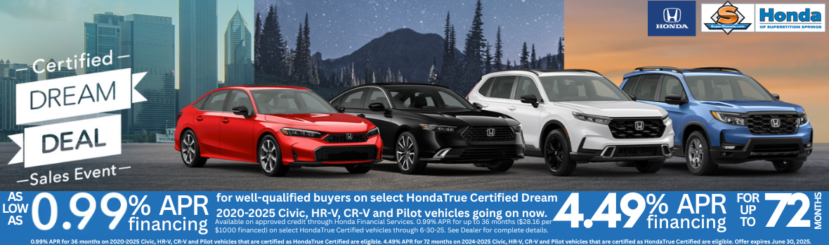 Honda of Superstition Springs | Honda Dealer in Mesa AZ